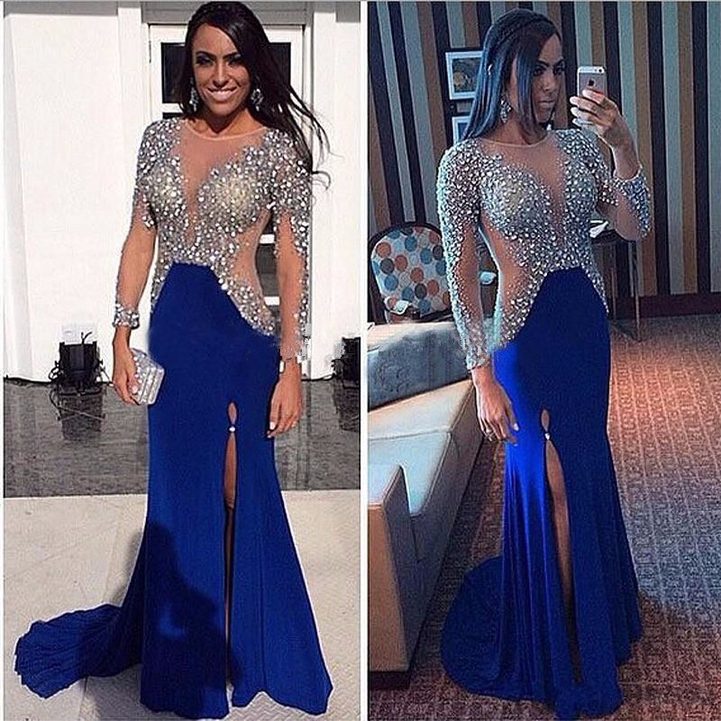 High Quality Prom Dress, Beading Prom Dress Long Prom Dress Prom Dress ...
